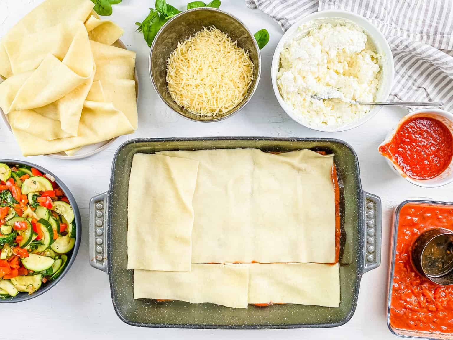 Healthy Vegetable Lasagna (Easy Recipe!) | The Picky Eater