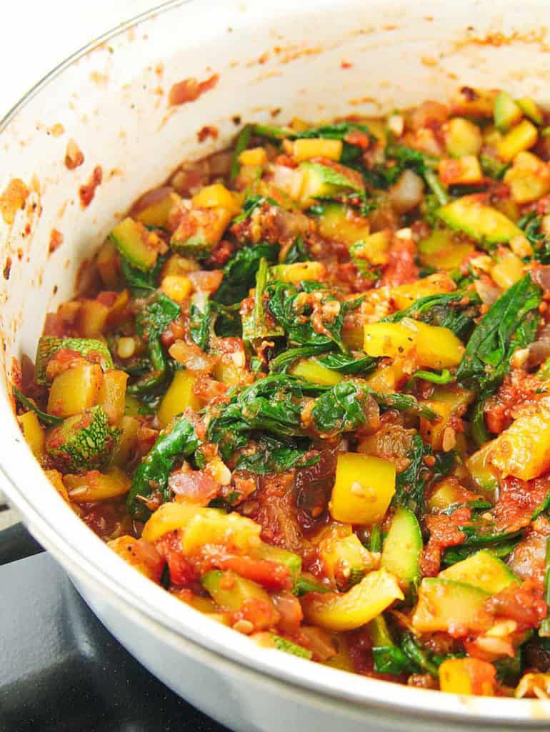 Vegetarian Polenta Lasagna (Gluten-Free!) | The Picky Eater