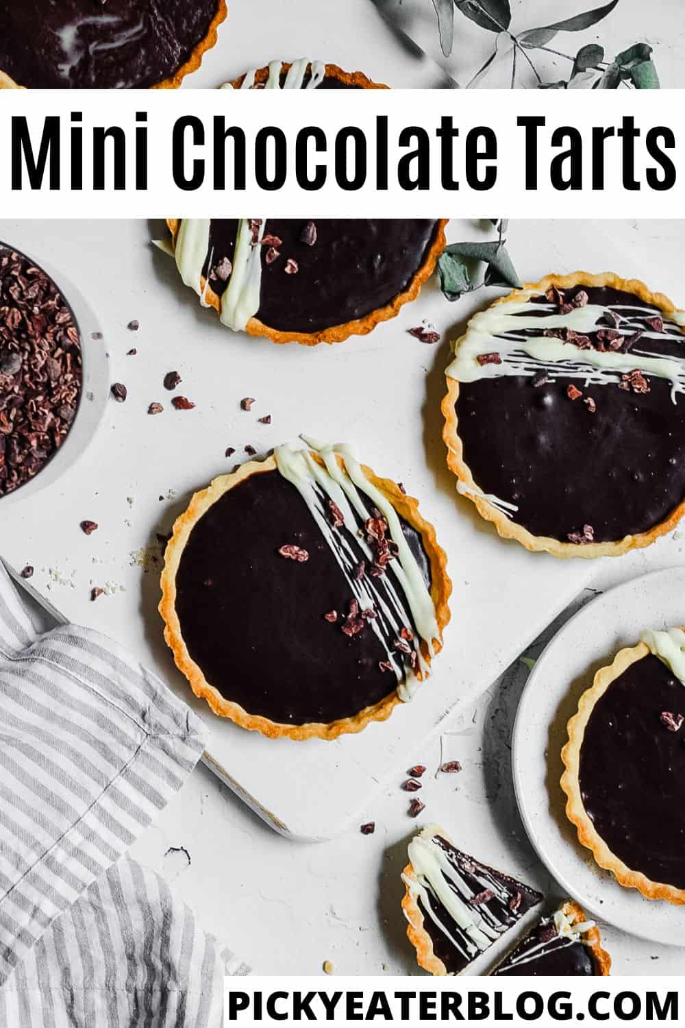 Healthy Food: Mini Chocolate Tarts
