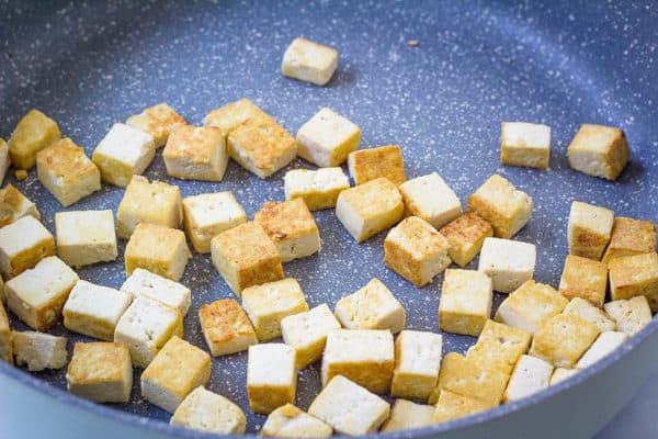 Vegan Matar Paneer (with Tofu Paneer!) | The Picky Eater