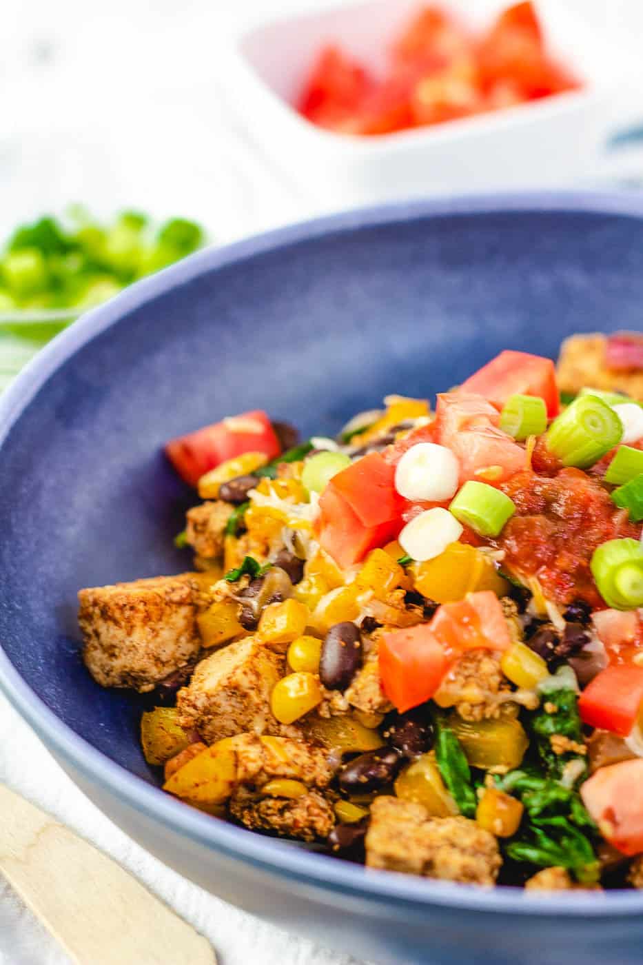 Tofu Scramble Recipe with Southwestern Spices | The Picky Eater