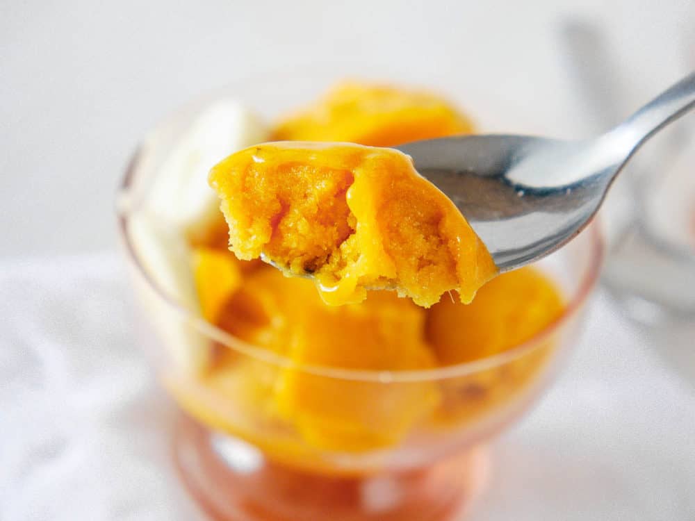 Mango Nice Cream (Healthy, Vegan) | The Picky Eater