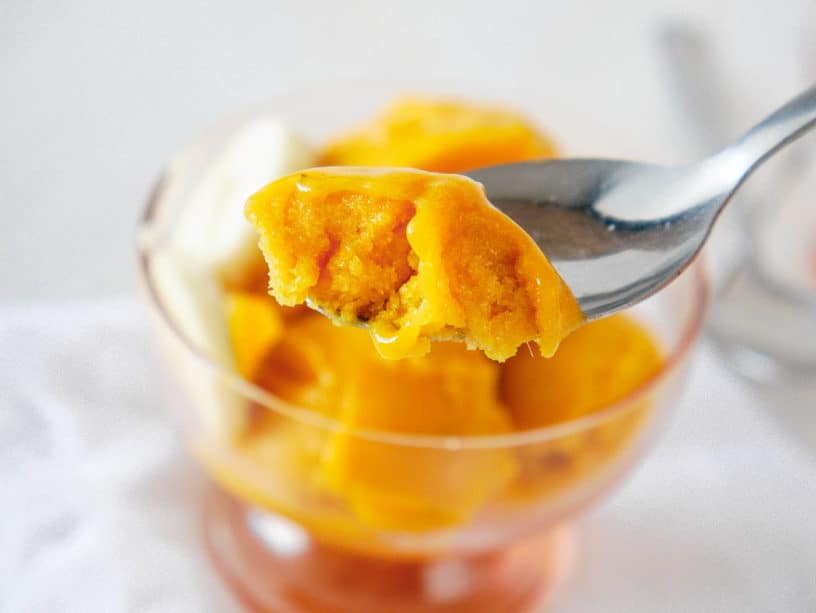 Mango Nice Cream (Healthy, Vegan) | The Picky Eater