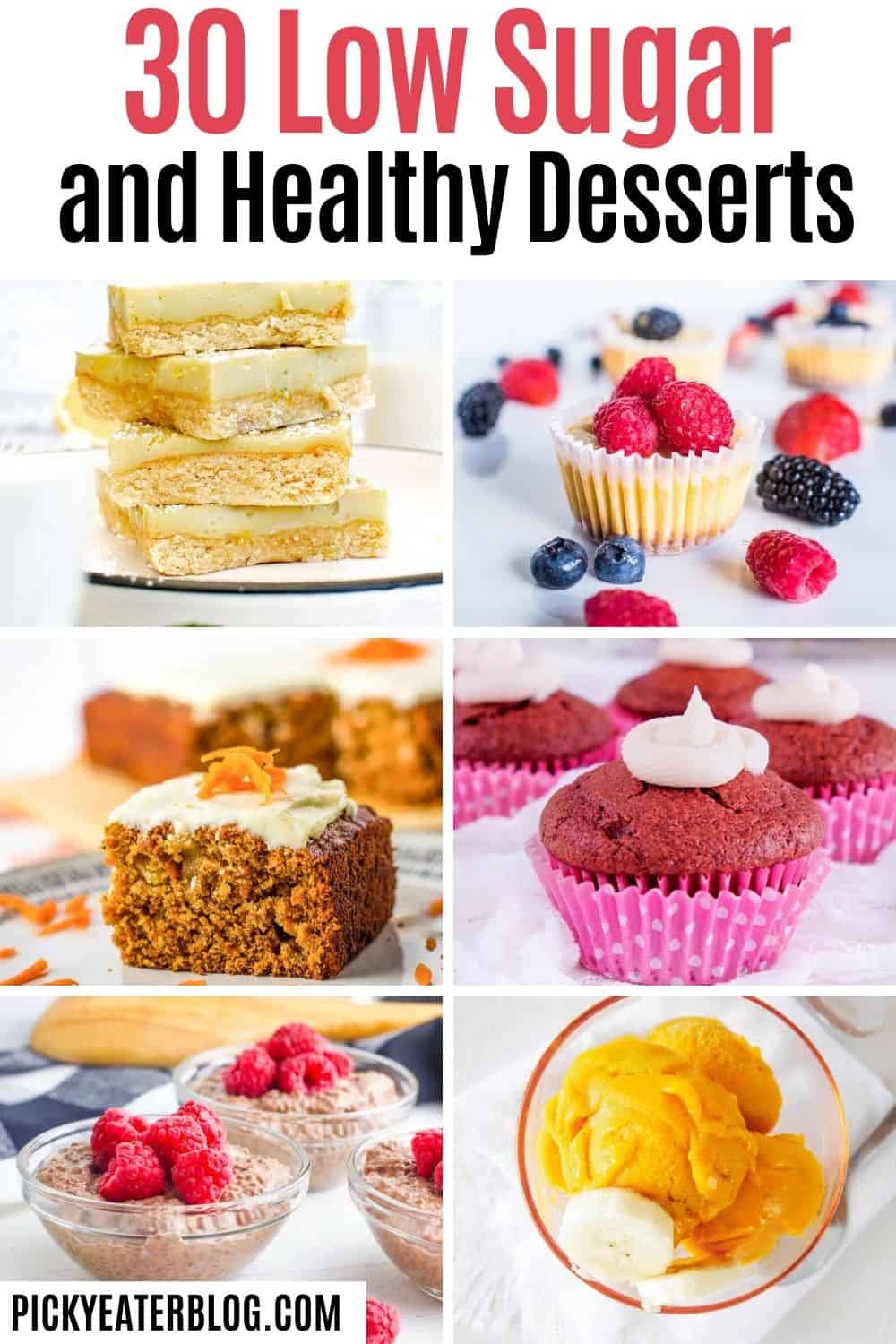 30 Low Sugar Desserts You Won't Believe Are Healthy | The Picky Eater