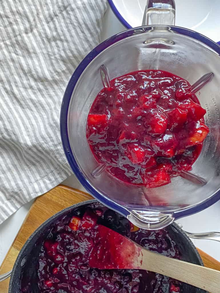 Blueberry Puree For Baby | The Picky Eater