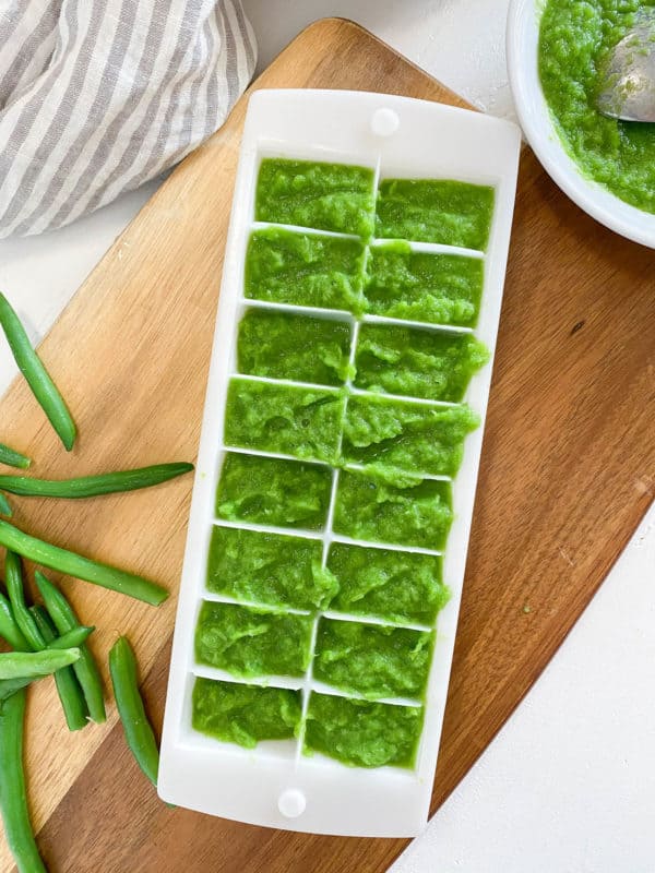 Green Bean Puree: Baby Food Recipe | The Picky Eater