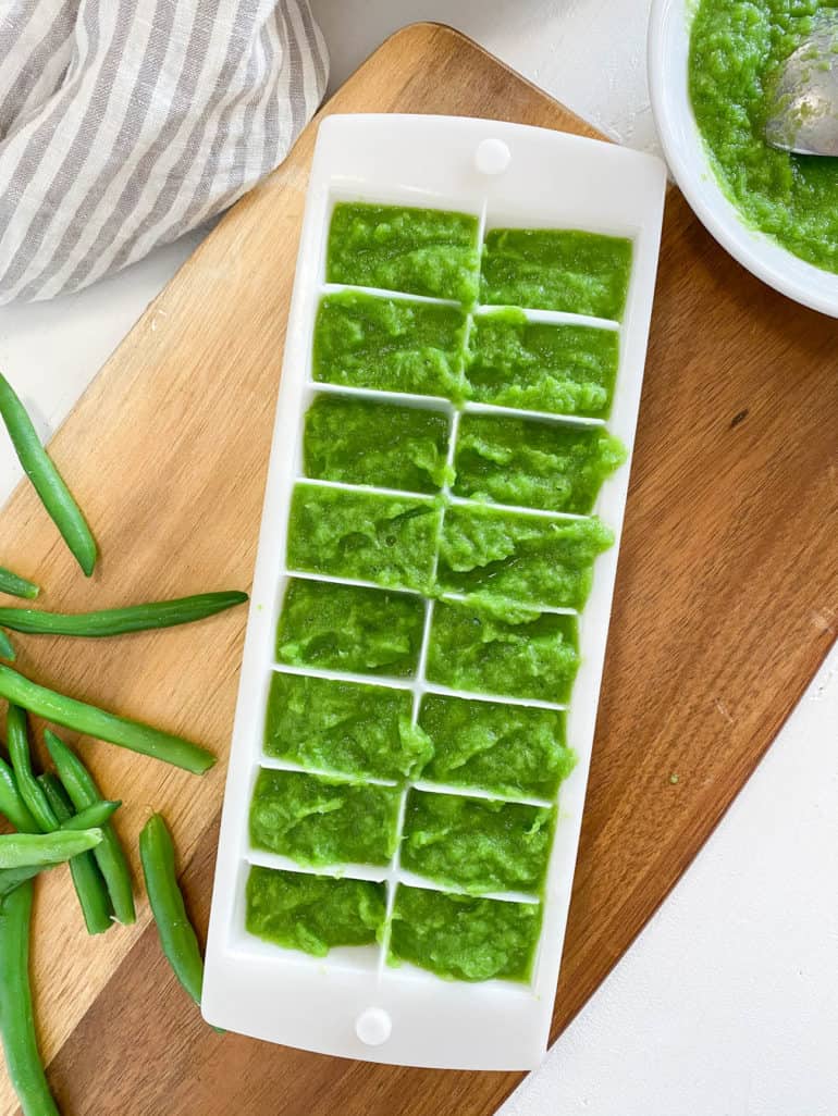 Green Bean Puree: Baby Food Recipe | The Picky Eater