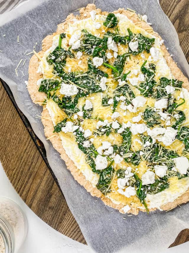Spinach Pizza Florentine Pizza The Picky Eater