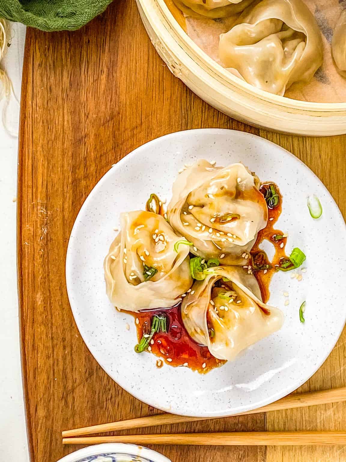 Vegetarian Wontons (Vegan Wontons) | The Picky Eater