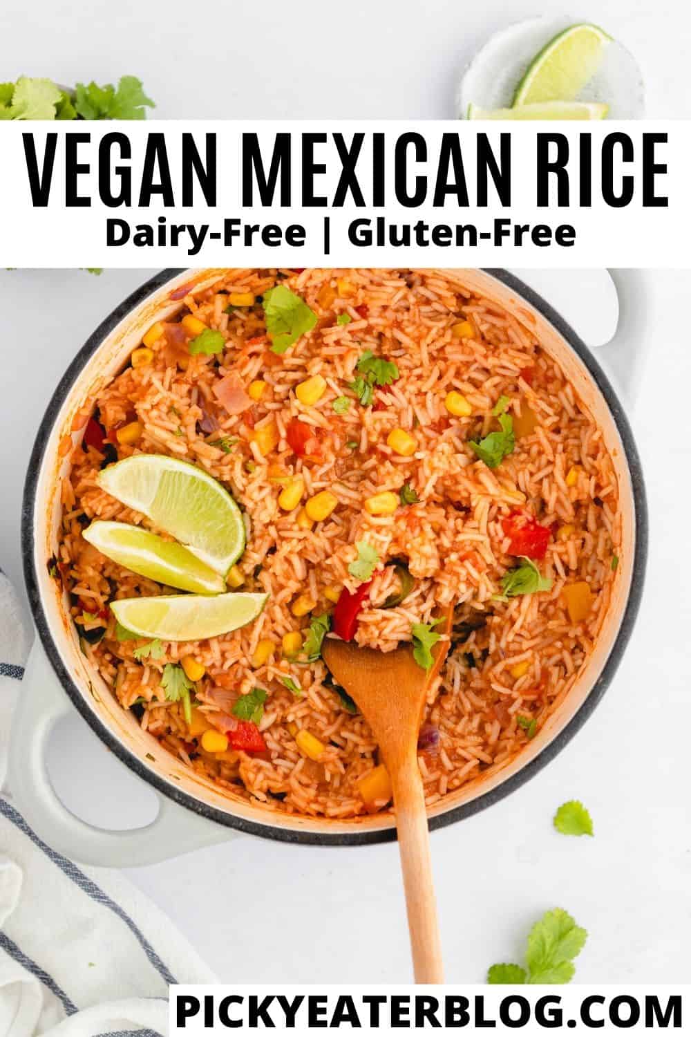Vegan Mexican Rice (Straightforward Vegetarian Recipe!) - Fittrainme