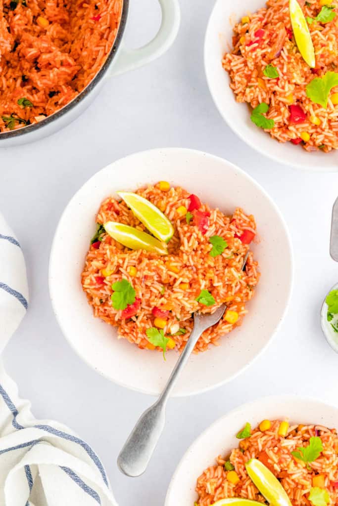 Vegan Mexican Rice (Easy Vegetarian Recipe!) | The Picky Eater