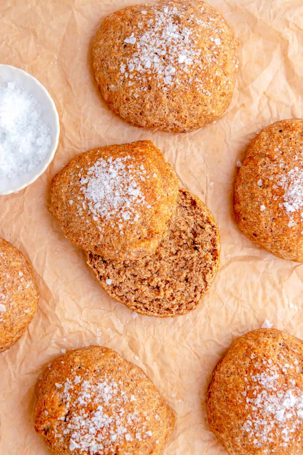 Vegan Dinner Rolls (Whole Wheat, Healthy)