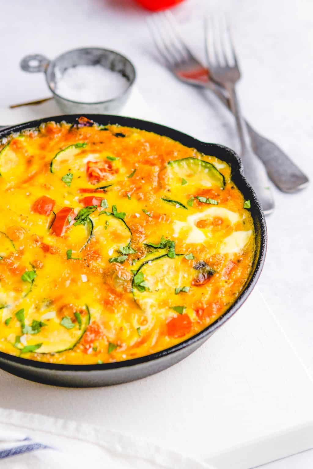 Courgette Frittata (Zucchini Frittata Recipe!) | The Picky Eater