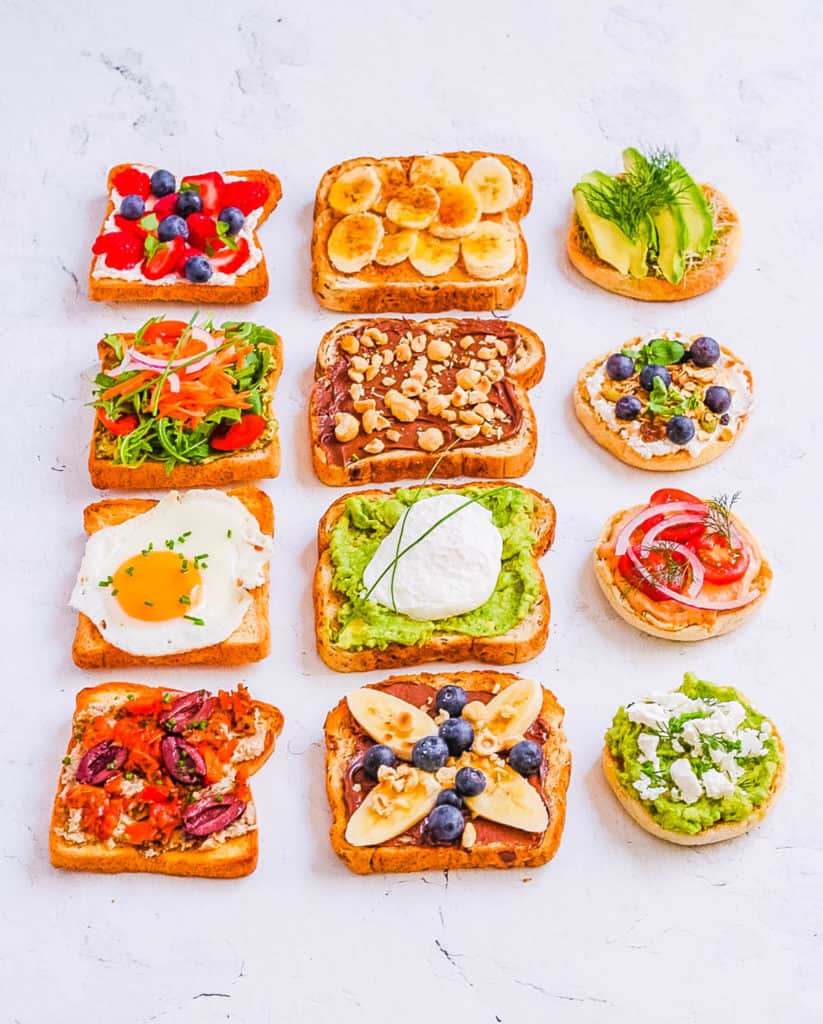 20 Healthy Toast Ideas | The Picky Eater