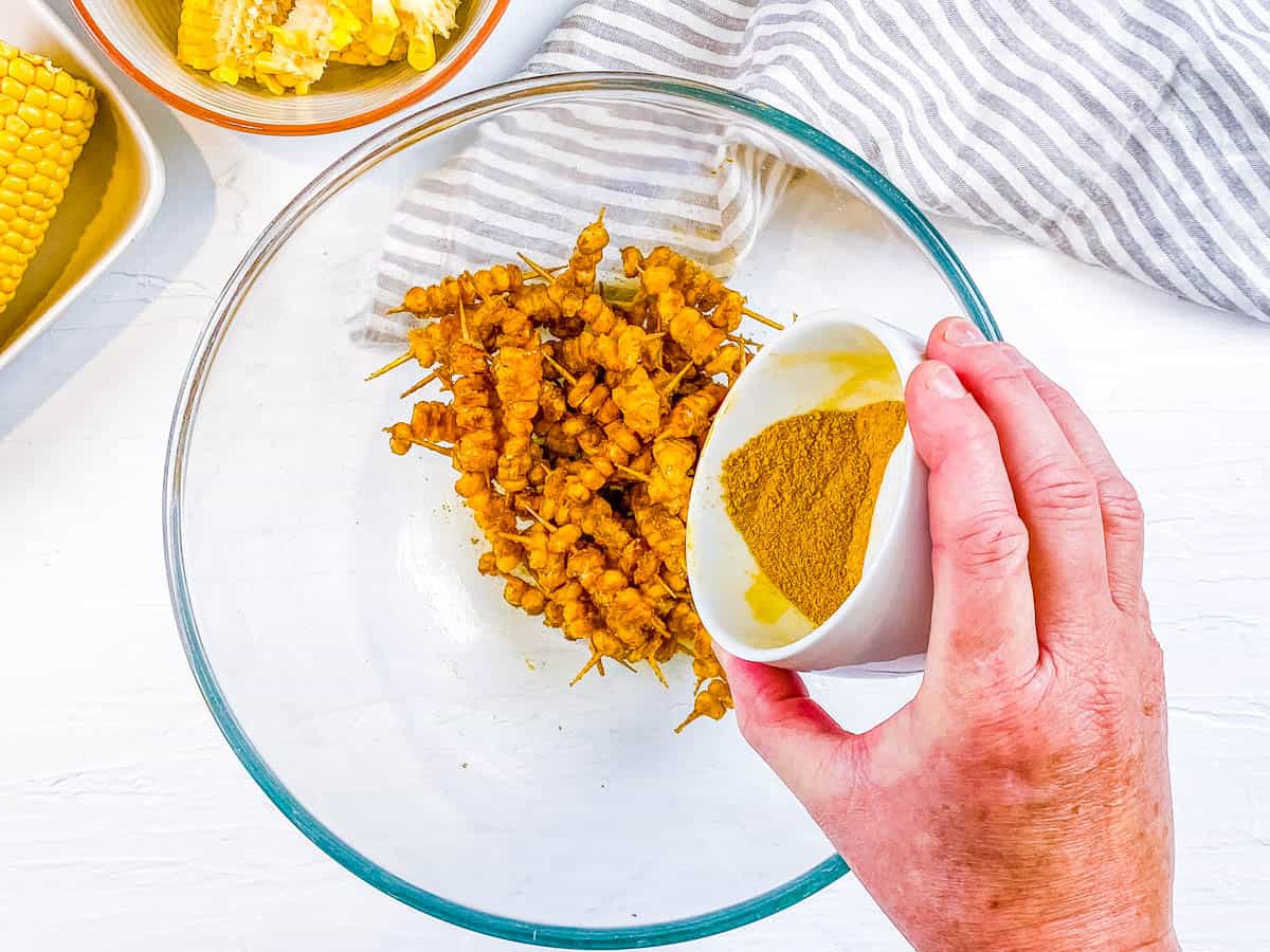 Corn Fries (Mexican Street Corn Style + 4 Variations!) | The Picky Eater