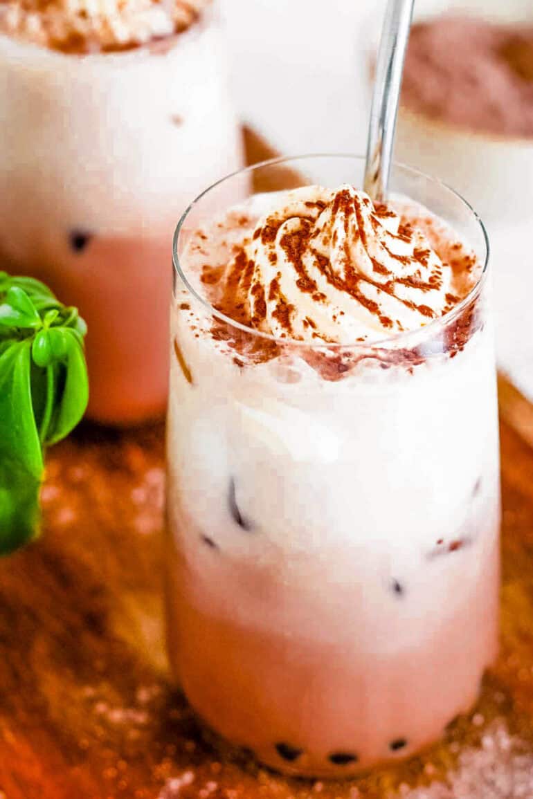 Chocolate Milk Tea (Creamy Chocolate Boba!) | The Picky Eater