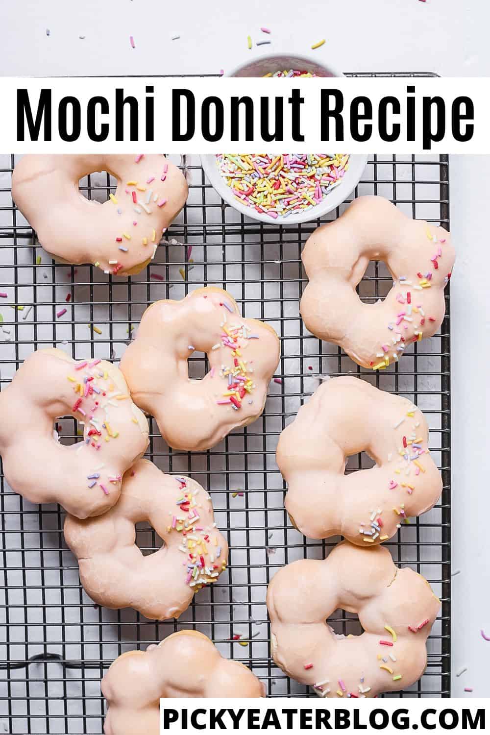 Healthy Food: Mochi Donuts (Pon De Ring Donut Recipe!)