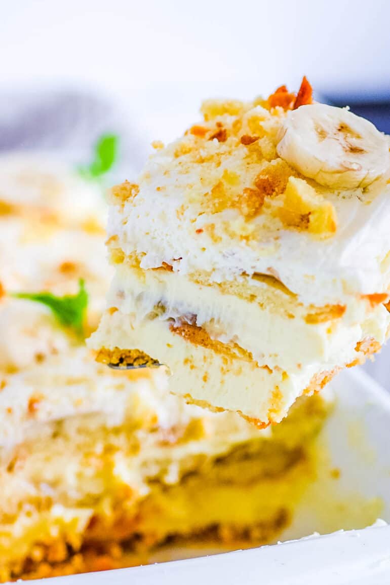 No-Bake Banana Pudding Lasagna (Easy & Creamy!) | The Picky Eater
