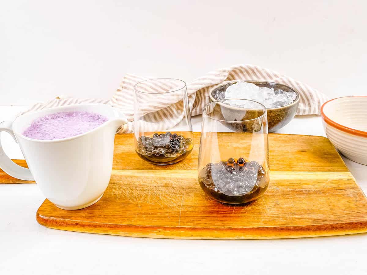 Taro Milk Tea (Bubble Milk Tea Recipe) | The Picky Eater