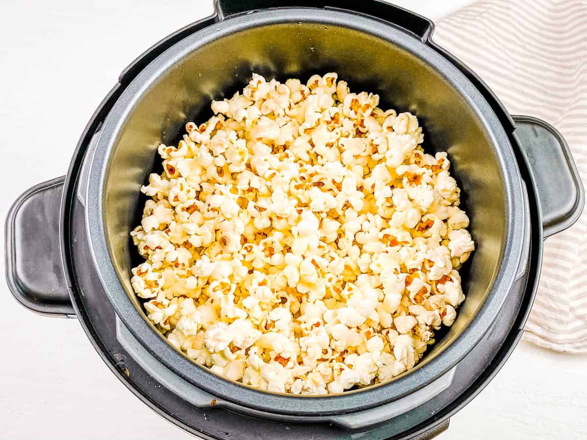 Instant Pot Popcorn (Healthy Snack!) | The Picky Eater