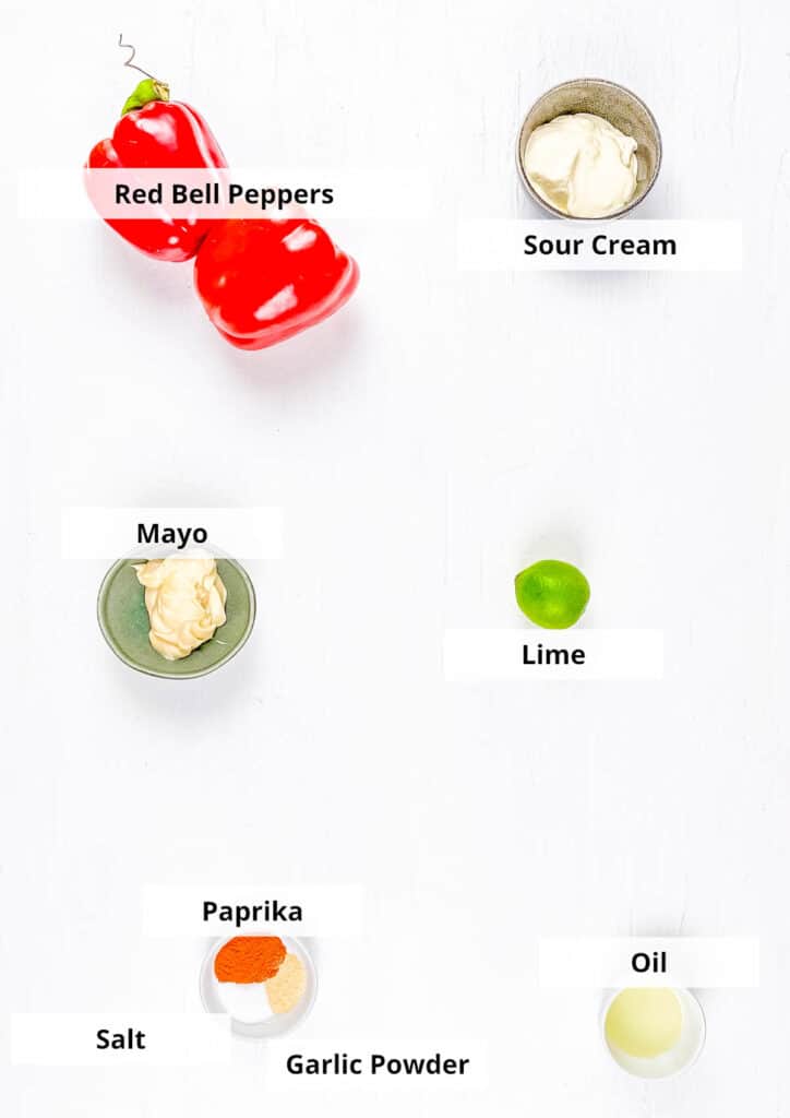 Smoky Red Pepper Crema | The Picky Eater