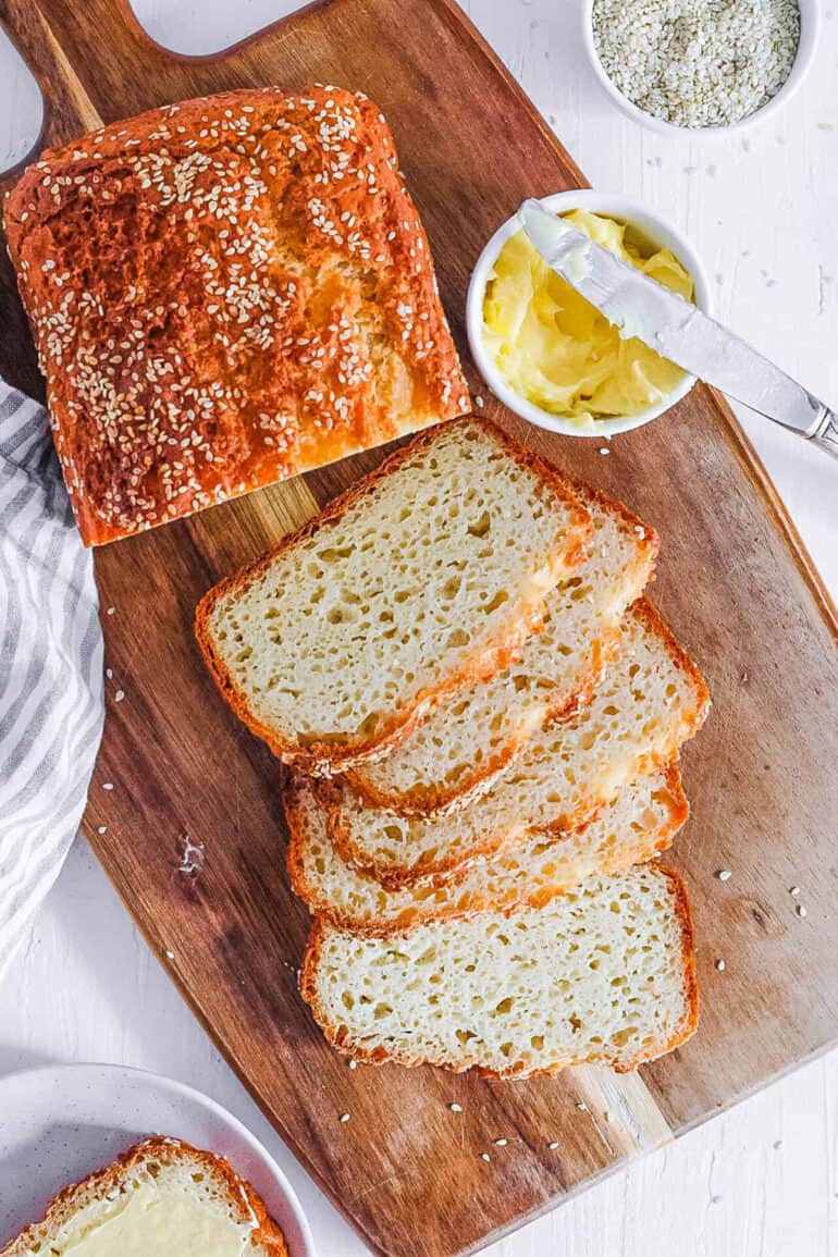 Easy Low-Calorie Gluten Free Bread Recipe | The Picky Eater
