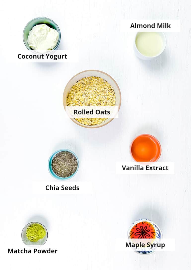 Matcha Overnight Oats | The Picky Eater