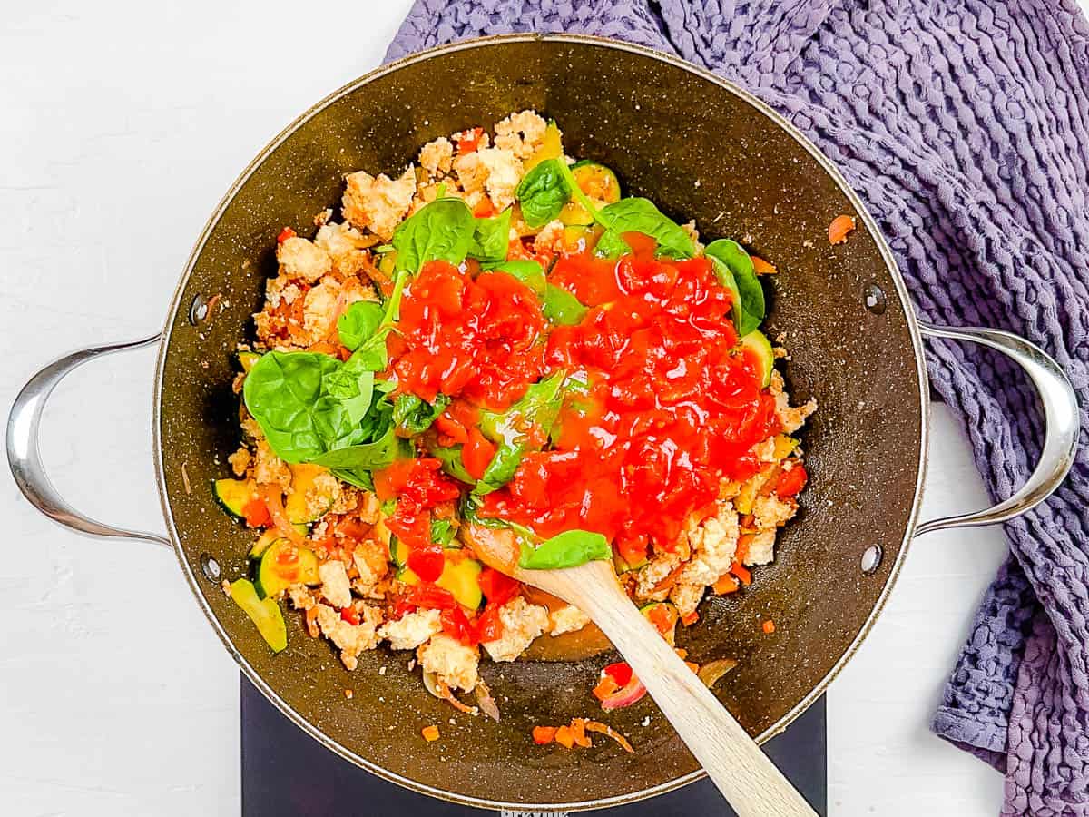 Tofu Pasta (Easy Vegan Recipe!) | The Picky Eater