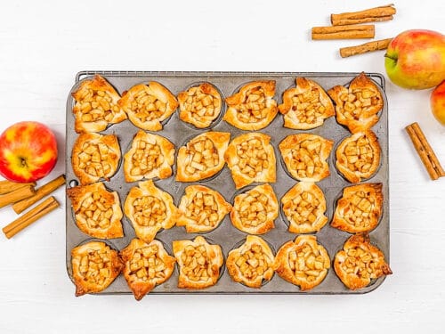 Mini Apple Pies With Puff Pastry | The Picky Eater