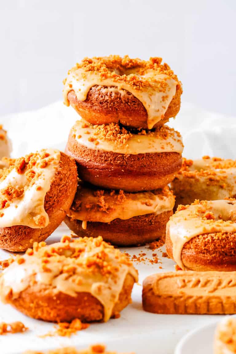 Lotus Biscoff Donuts | The Picky Eater