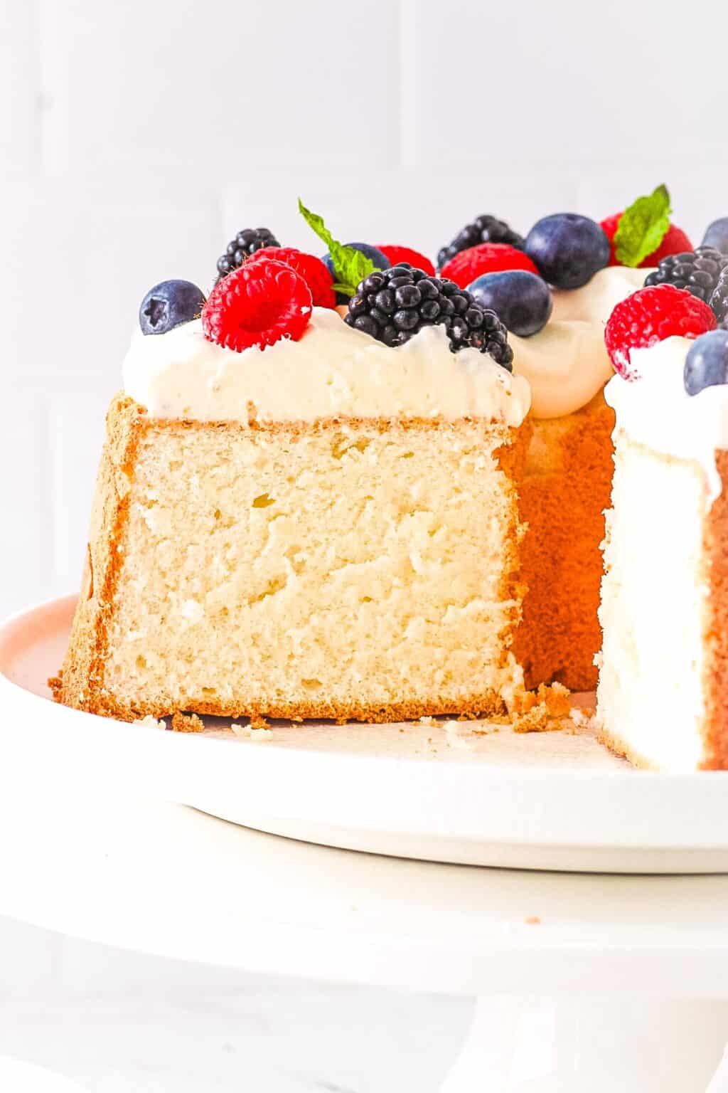Sugar Free Angel Food Cake | The Picky Eater