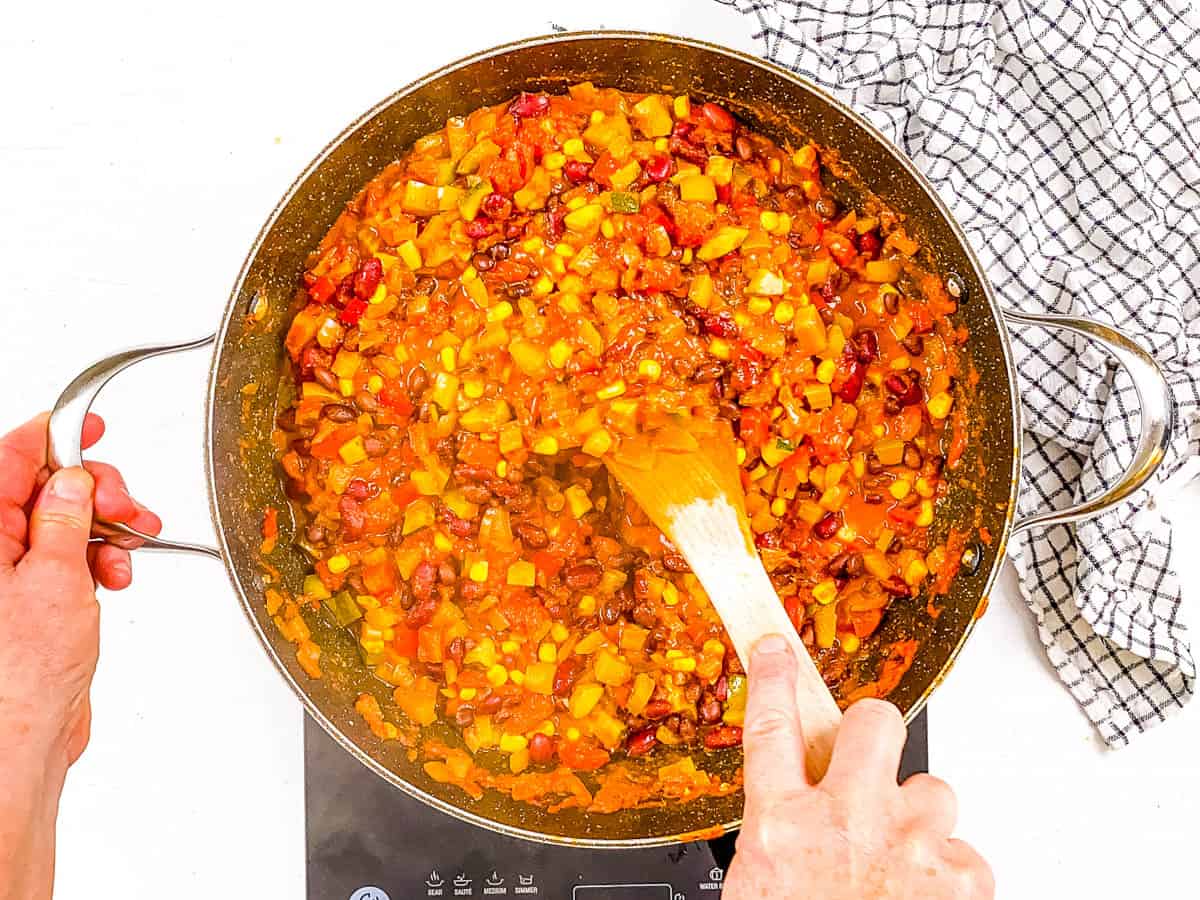 Vegan Black Bean Chili (Easy 45-Minutes!) | The Picky Eater