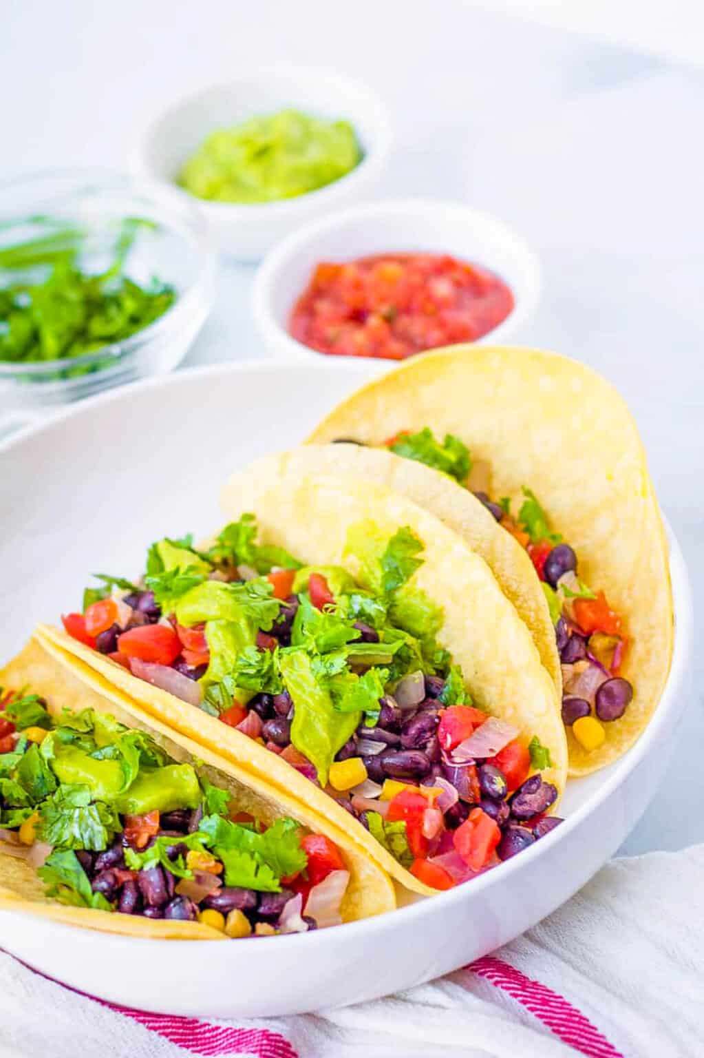 Vegan Black Bean Tacos | The Picky Eater