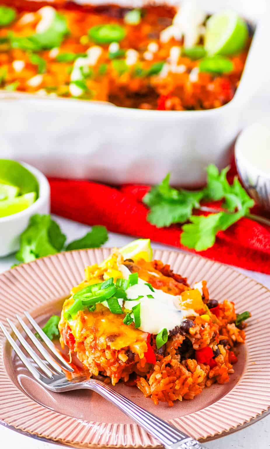Mexican Rice Casserole | The Picky Eater