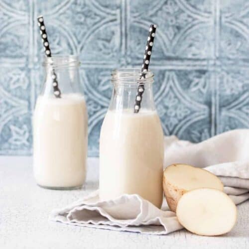 Potato Milk Recipe (Easy Vegan!) - The Picky Eater