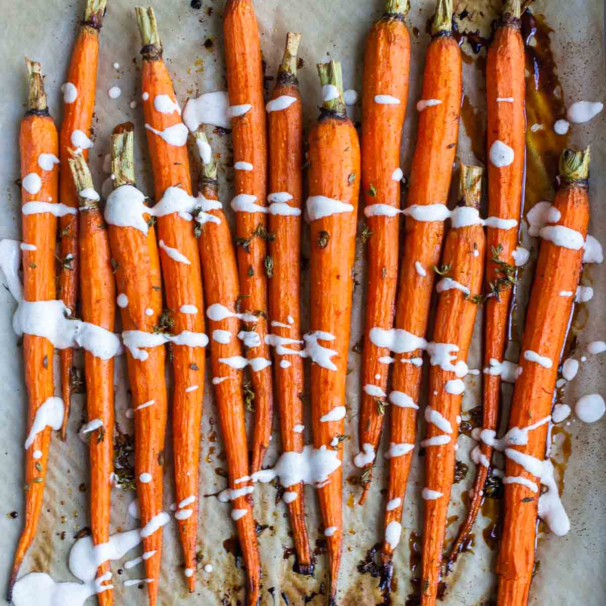 Roasted Carrot Hummus (Easy Recipe!) - The Picky Eater