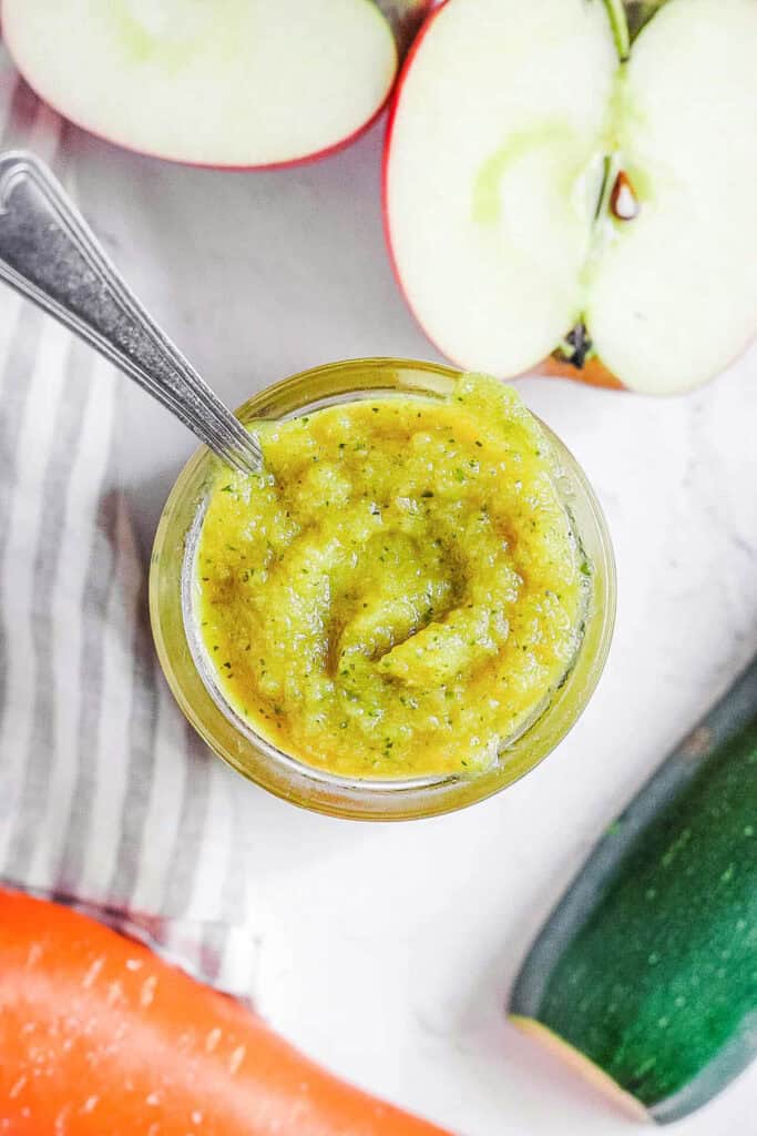 Zucchini Baby Food Puree | The Picky Eater